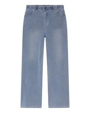 Mint Velvet Stretch Denim Wide Leg Travel Jeans