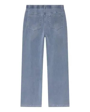 Mint Velvet Stretch Denim Wide Leg Travel Jeans