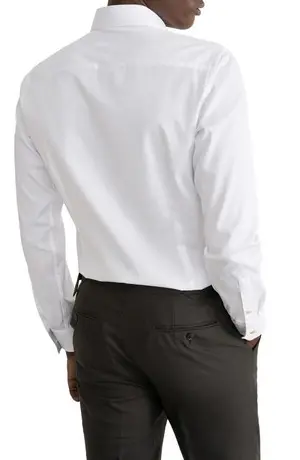 Eton Contemporary Fit Geometric Detail Shirt