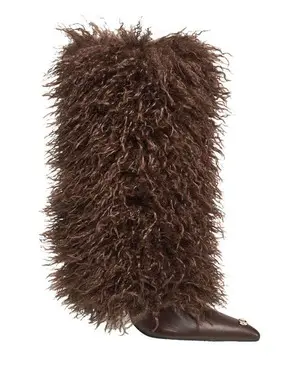 Women's Brown Fur Boots