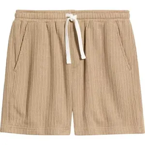RIZORT Hunter Knit Drawstring Shorts - Sand