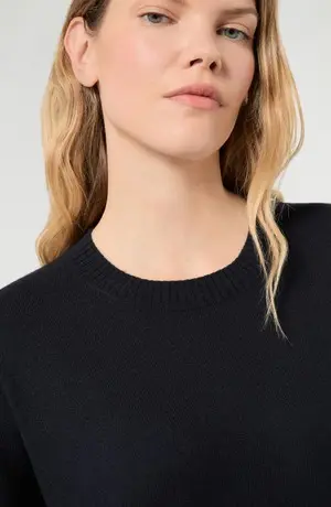 Marina Rinaldi Cashmere Sweater With Removable Cowl Neck