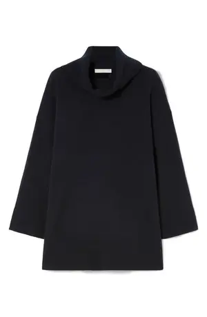 Marina Rinaldi Cashmere Sweater With Removable Cowl Neck