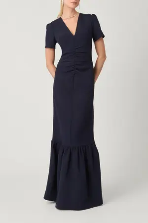 Shoshanna Stretch Crepe Tracey Dress