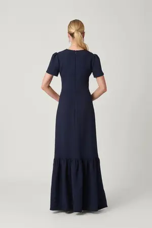 Shoshanna Stretch Crepe Tracey Dress