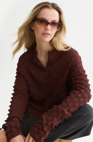 Scotch & Soda Textured Stitch Cardigan