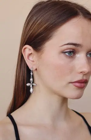 PETIT MOMENTS Amulet Drop Earrings