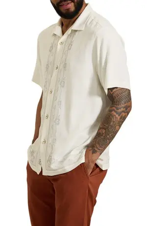 Tommy Bahama Embroidered Shirts For Men
