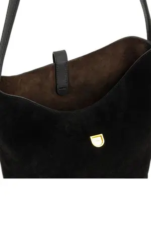 Vince Medium Eris Suede Bucket Bag