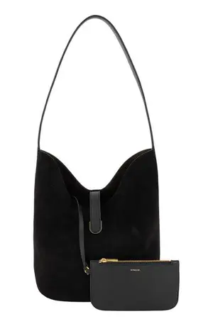 Vince Medium Eris Suede Bucket Bag