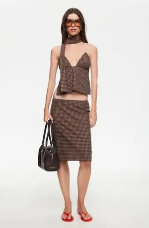 Lioness Play On Midi Skirt