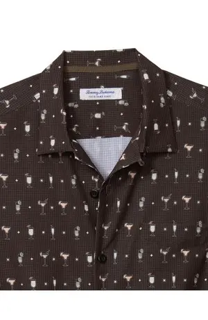 Tommy Bahama Bahama Coast Cocktail Conga Print Button-up Shirt