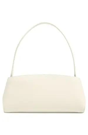 FERRAGAMO Hug East/west Leather Shoulder Bag - Mascarpone