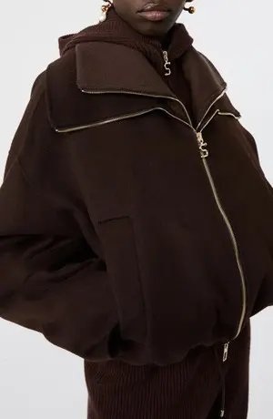 Sportmax Emiro Virgin Wool Short Coat