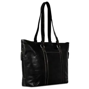 JACK GEORGES Voyager Shopper Tote - Black