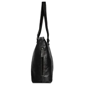 JACK GEORGES Voyager Shopper Tote - Black