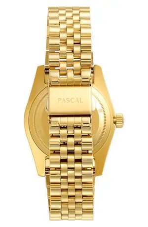 PASCAL Diamond And Emerald Bracelet Watch