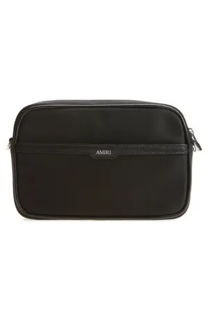 Amiri Embroidered Logo Camera Case