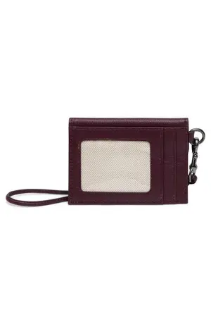 AIMEE Power Wristlet Card Case - Wine