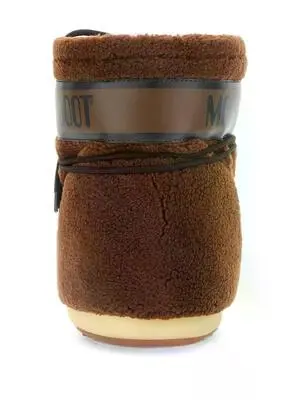 Moon Boot Icon Low Shearling-effect Boots - Brown