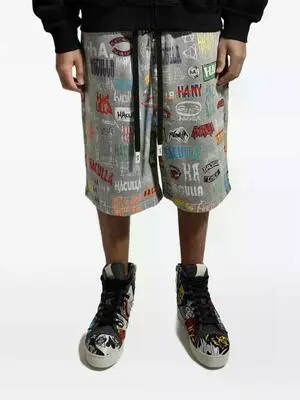HACULLA. Logo-print Drawstring Shorts