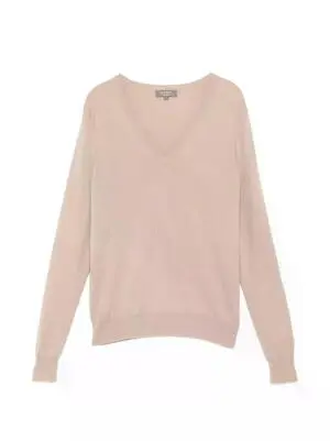 N.peal Phoebe V-neck Top - Neutrals