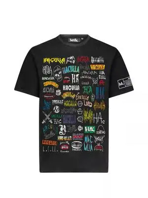 HACULLA. Logo-print T-shirt - Black