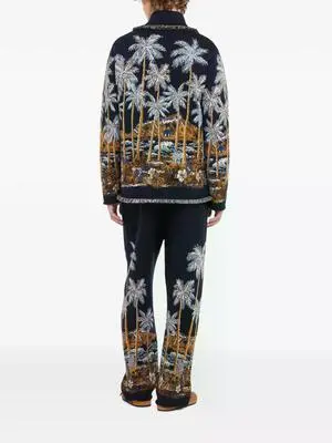 Alanui Diamond Head Fringed Cardigan