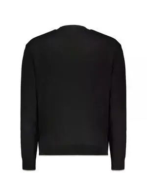 Paul & Shark Virgin Wool Round Neck Long Sleeve Sweater