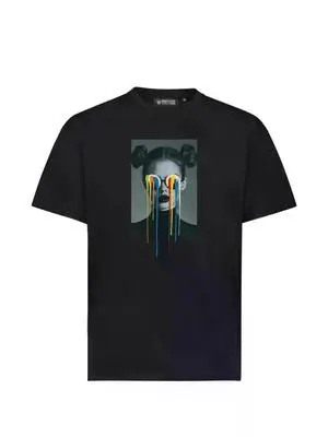 MOSTLY HEARD RARELY SEEN Embroidered Graphic-print T-shirt