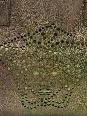Versace Medusa Perforated Tote Bag