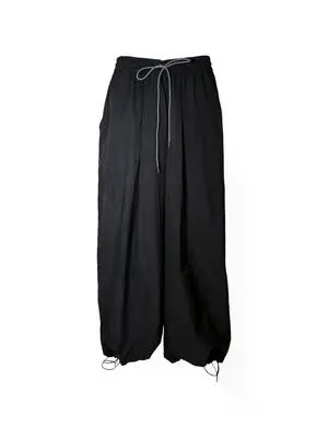 MOSTLY HEARD RARELY SEEN Drawstring-fastening Oversized Trousers - Black