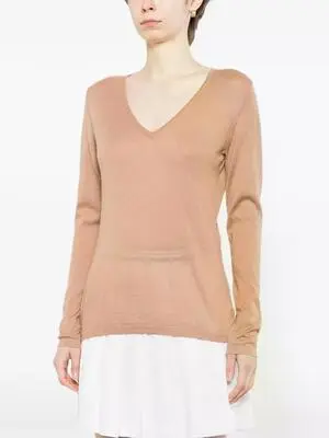 N.peal Imogen V-neck Top