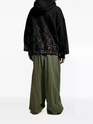 MOSTLY HEARD RARELY SEEN Oversized Drawstring Track Pants