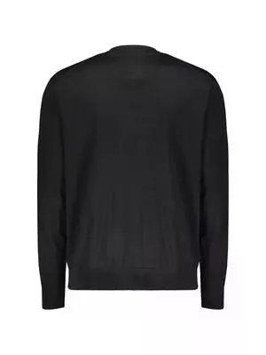 Paul & Shark Fine-knit Long-sleeve Sweater - Black