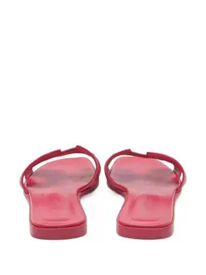 Hermès Oran Leather Slides