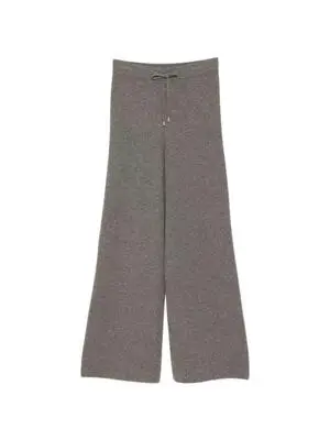 N.peal Honeycomb Knit Cashmere Trousers