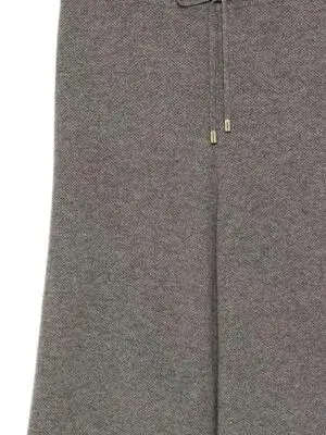 N.peal Honeycomb Knit Cashmere Trousers