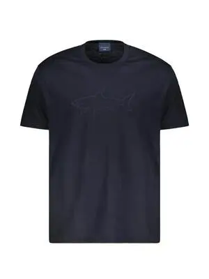 Paul & Shark Embroidered-logo Crew-neck T-shirt