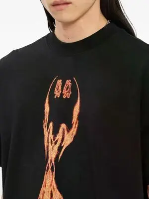 44 LABEL GROUP Graphic-print Crew-neck T-shirt