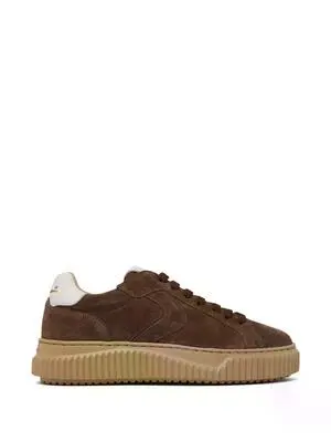 VOILE BLANCHE Suede Platform Sneakers