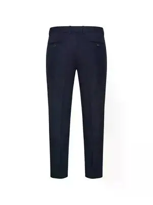 MOORER Antonm1 Straight-leg Chino Trousers - Blue