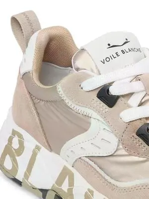 VOILE BLANCHE Panelled Lace-up Sneakers
