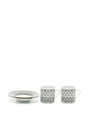 Hermès H Deco Coffee Cup And Saucer Set