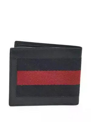 Gucci Web-stripe Bifold Wallet