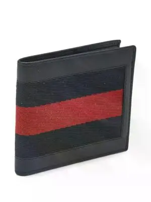 Gucci Web-stripe Bifold Wallet
