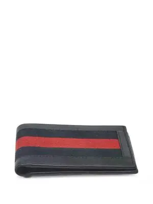 Gucci Web-stripe Bifold Wallet