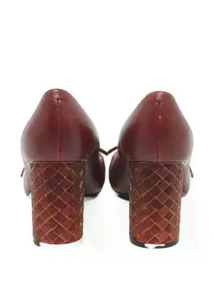 Bottega Veneta Cherbourg Intrecciato Pumps