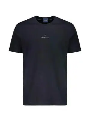 Paul & Shark Logo-print Crew-neck T-shirt - Blue
