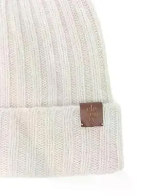 Eleventy Ribbed-knit Cashmere Beanie Hat